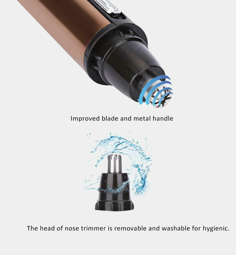 TrimTek - Nasenhaartrimmer, Ohrenhaar Trimmer : Batteriebetrieben – Shiraki